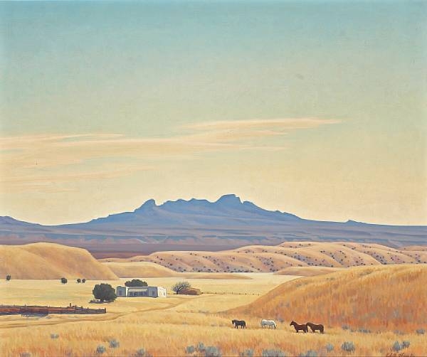 Edith Anne Hamlin | Arizona Grasslands | MutualArt
