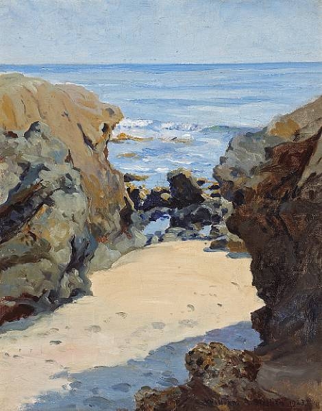 William Alexander Griffith | Along the Rocky Shore (1923) | MutualArt