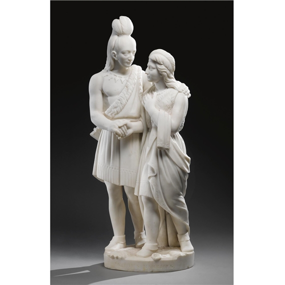 Edmonia Lewis | The Marriage of Hiawatha | MutualArt