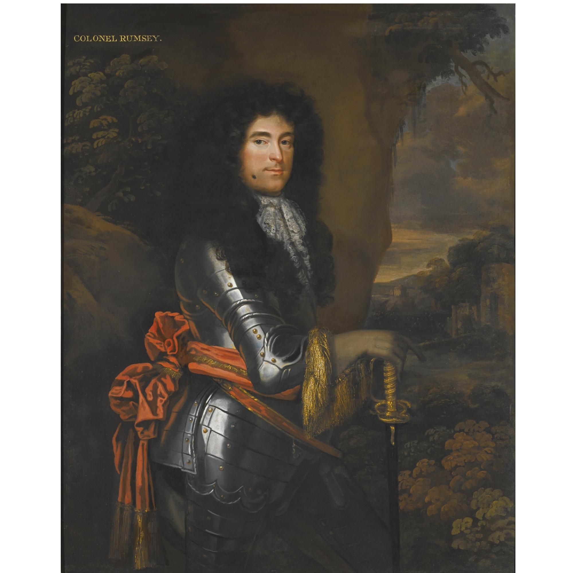 Jacob Huysmans | Portrait of Colonel John Rumsey ( fl. 1660-1686 ...