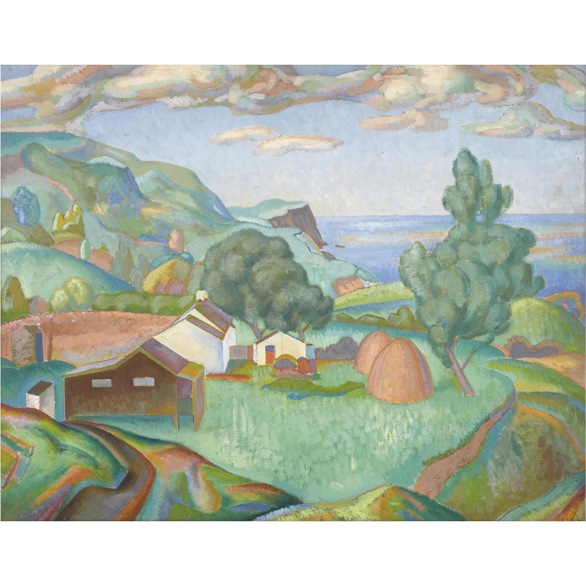 John Luke | The Harvesters (1938) | MutualArt
