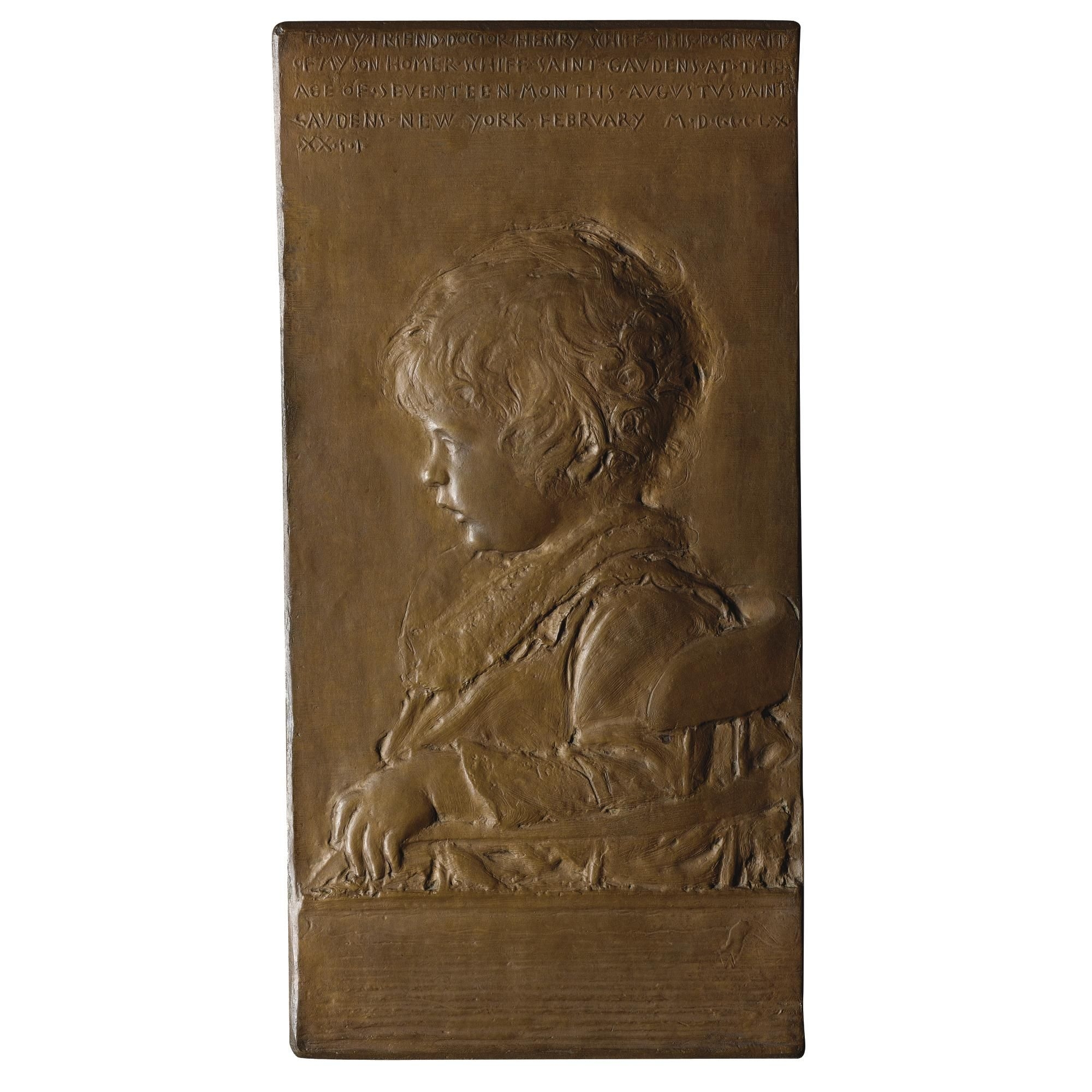 Augustus Saint-Gaudens | Homer Saint-Gaudens at the Age of Seventeen ...