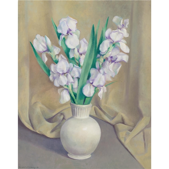 Kenneth Miller Adams | Irises | MutualArt