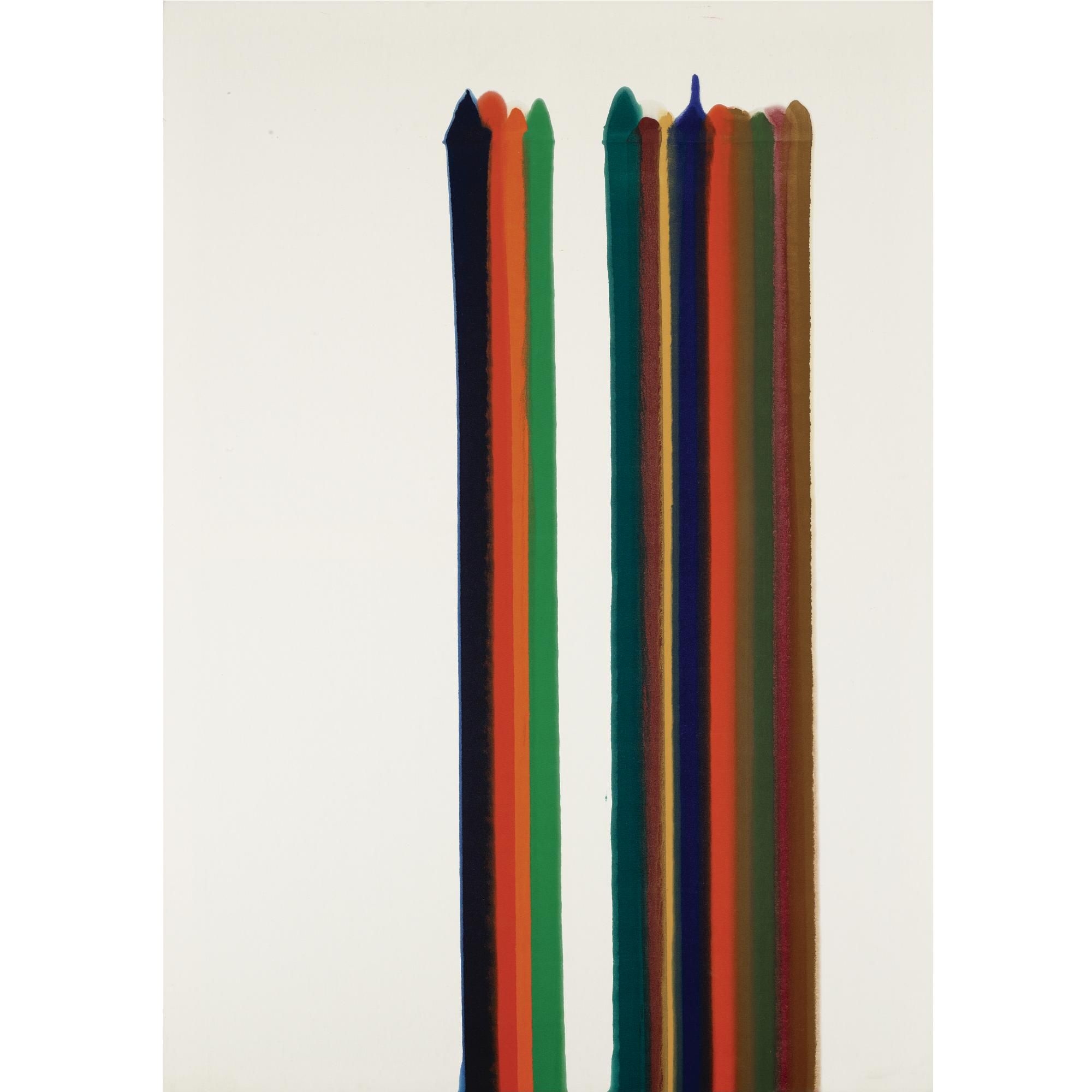 Morris Louis | Number 2-07 (1961) | MutualArt