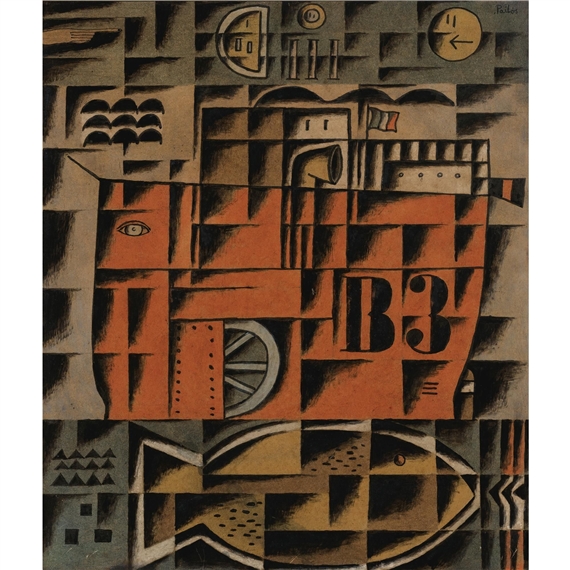 Manuel Pailós | Constructivo con Pez y Barco | MutualArt