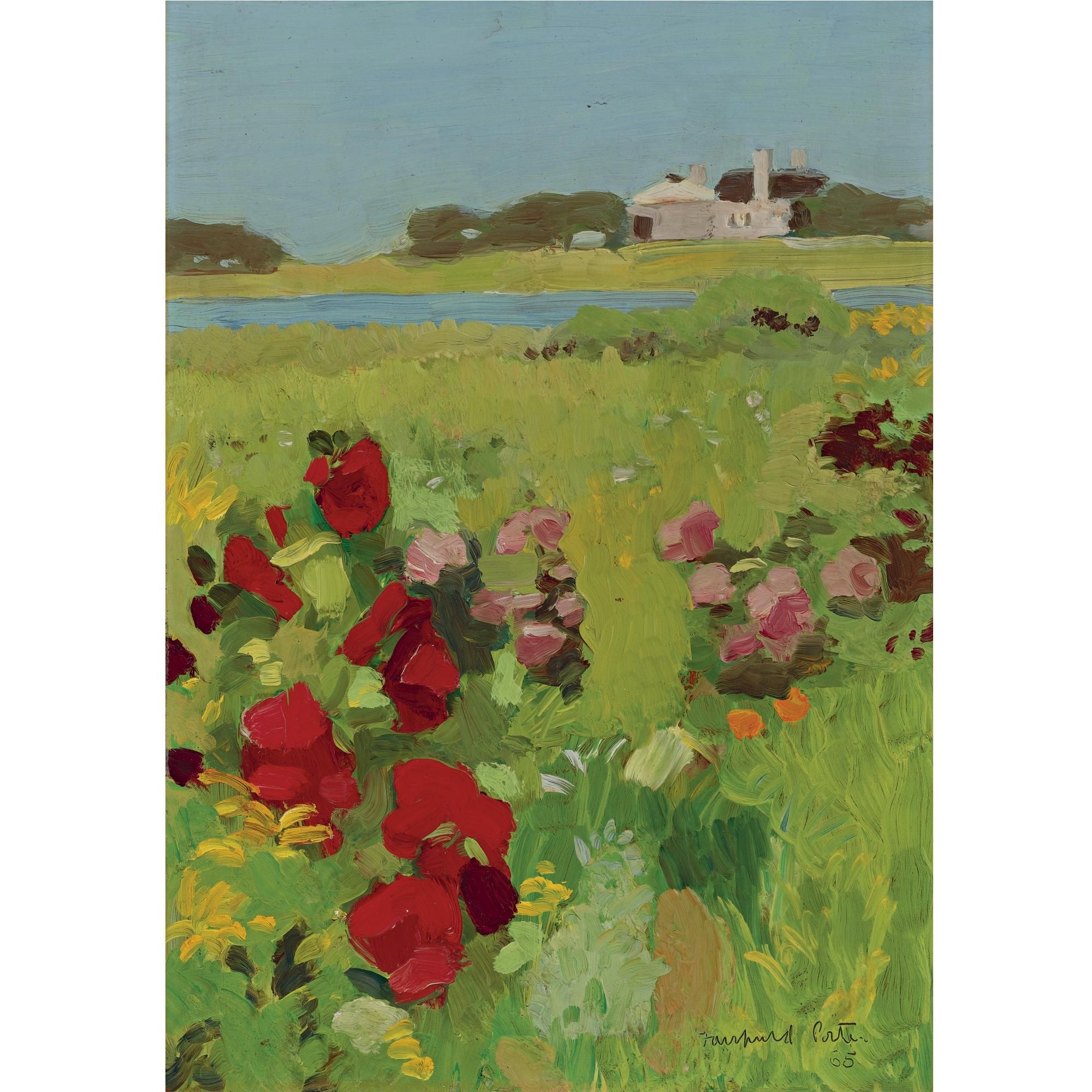 Fairfield Porter | Mallows | MutualArt