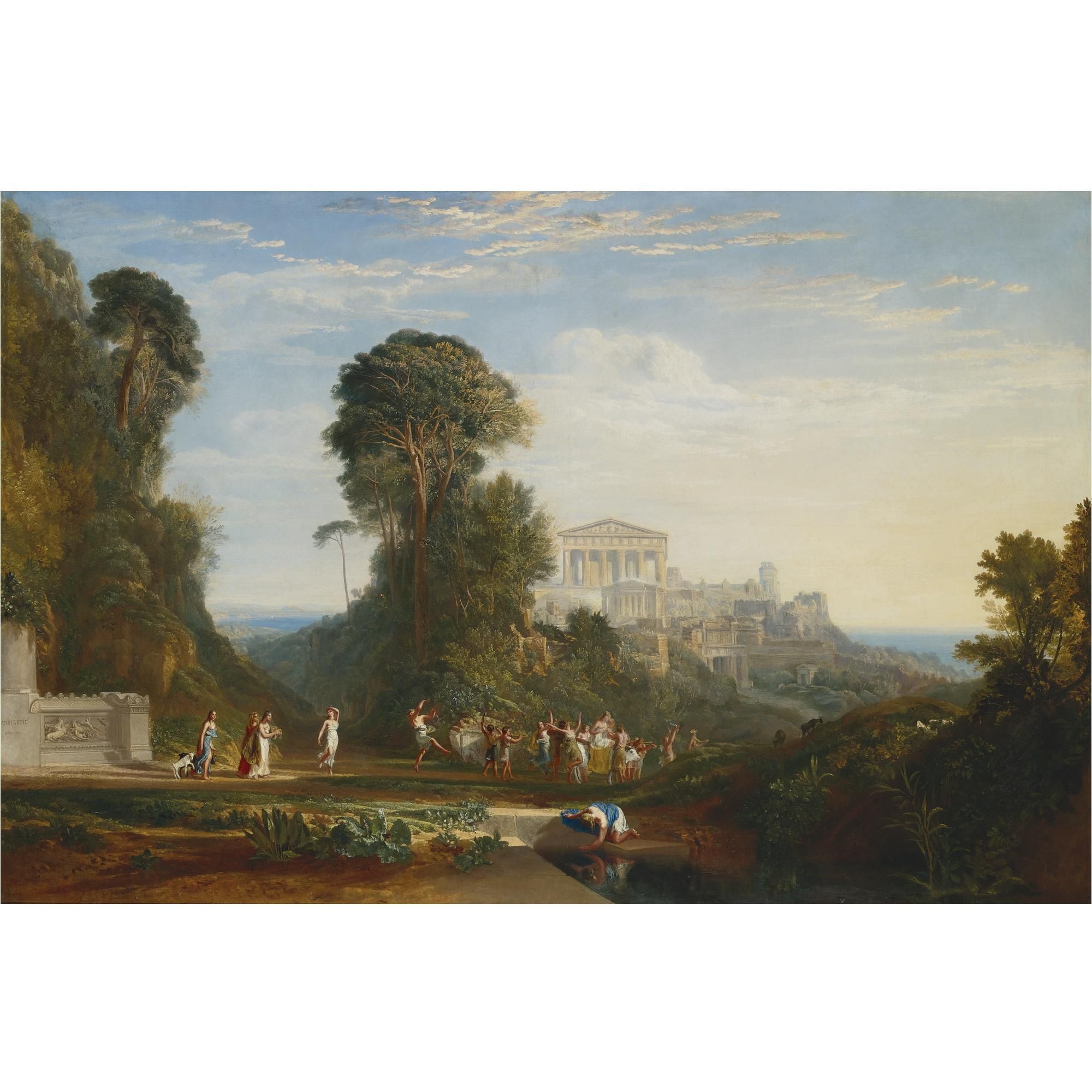 Joseph Mallord William Turner | ROME, FROM MOUNT AVENTINE | MutualArt