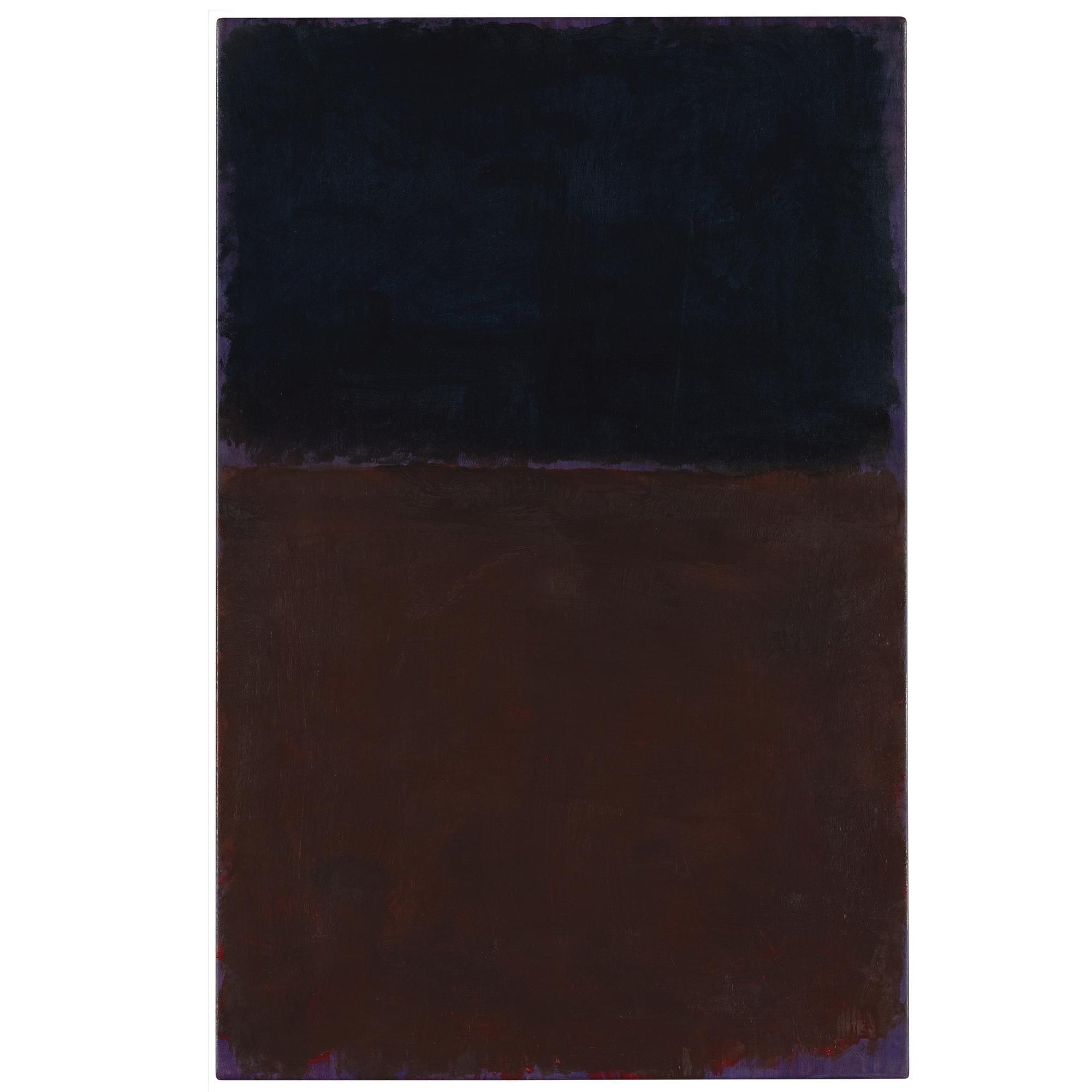 Mark Rothko | Black Blue Painting (1968) | MutualArt