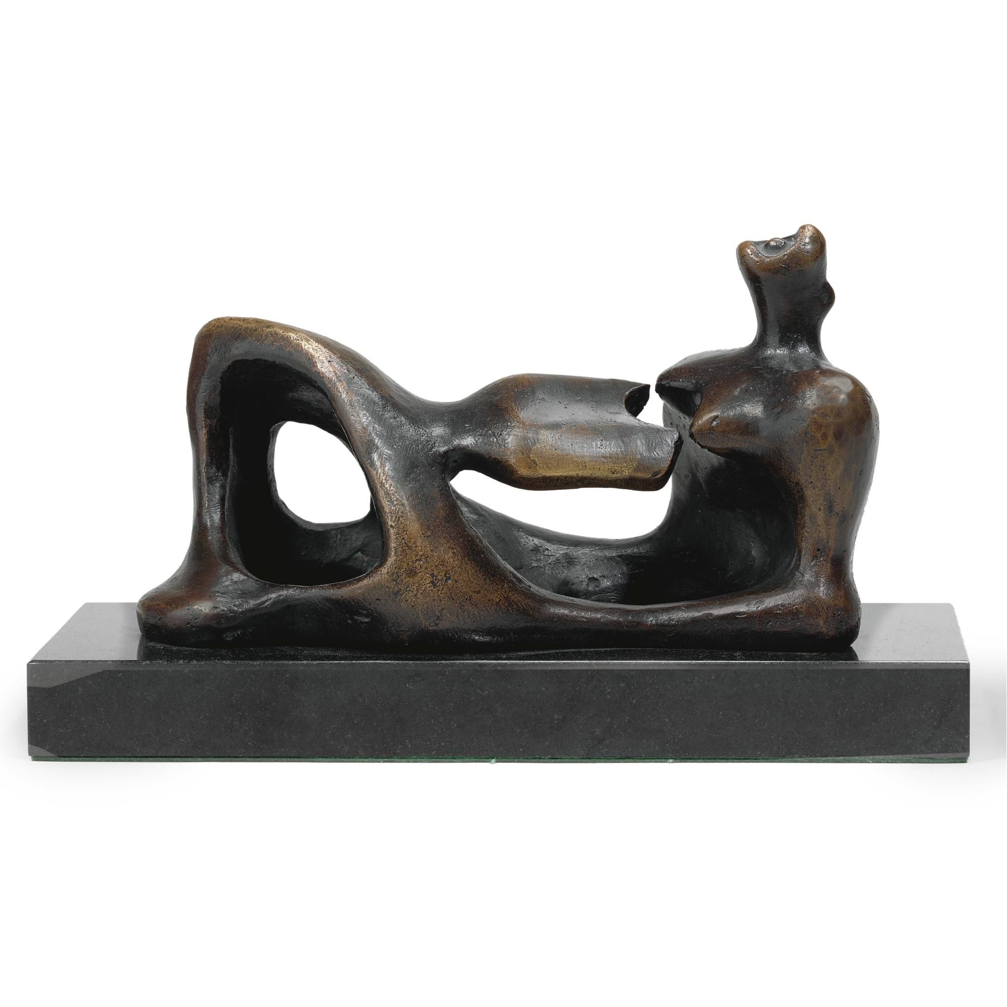 Henry Moore | Reclining figure (1945) | MutualArt