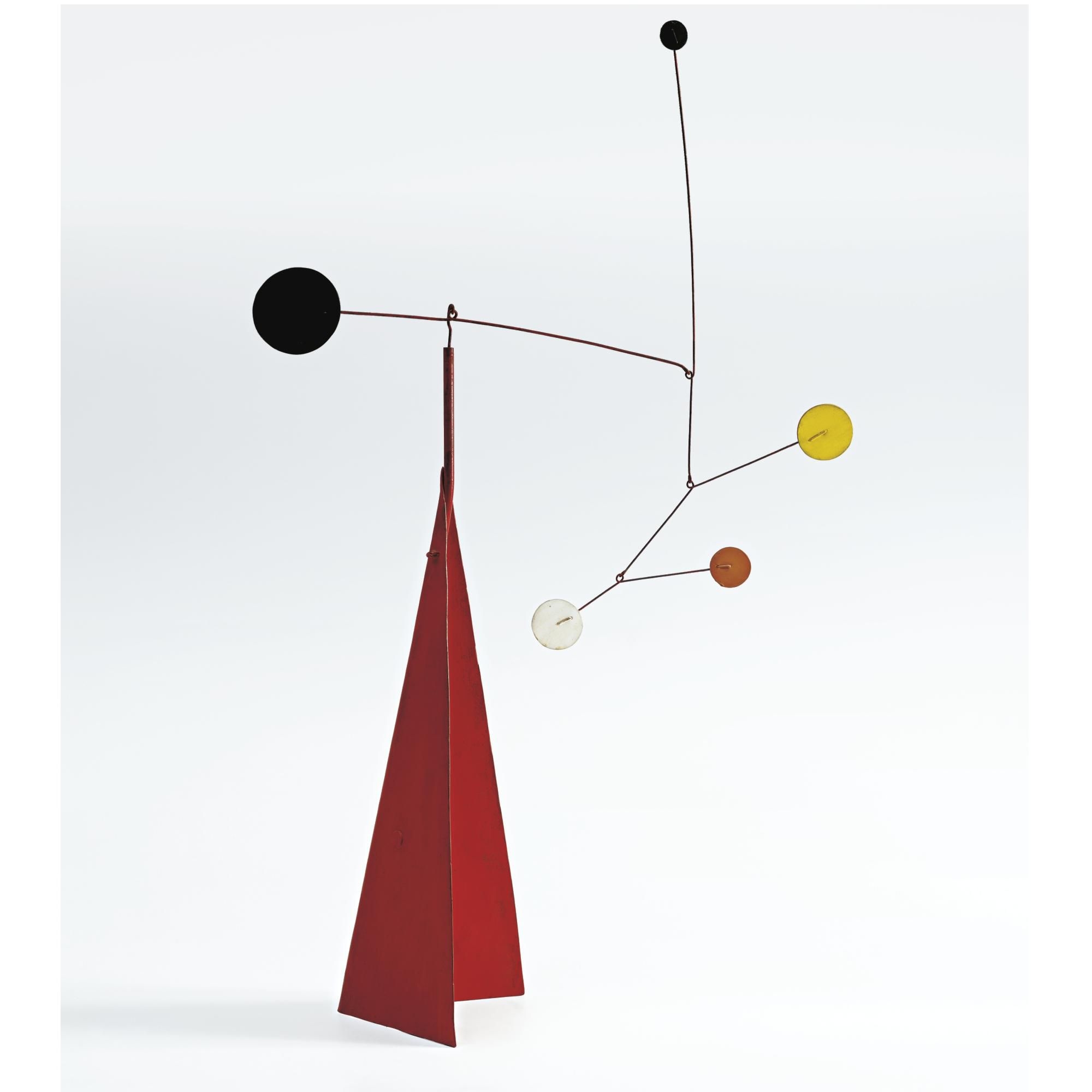 Alexander Calder | Red Pyramid (Circa 1962) | MutualArt