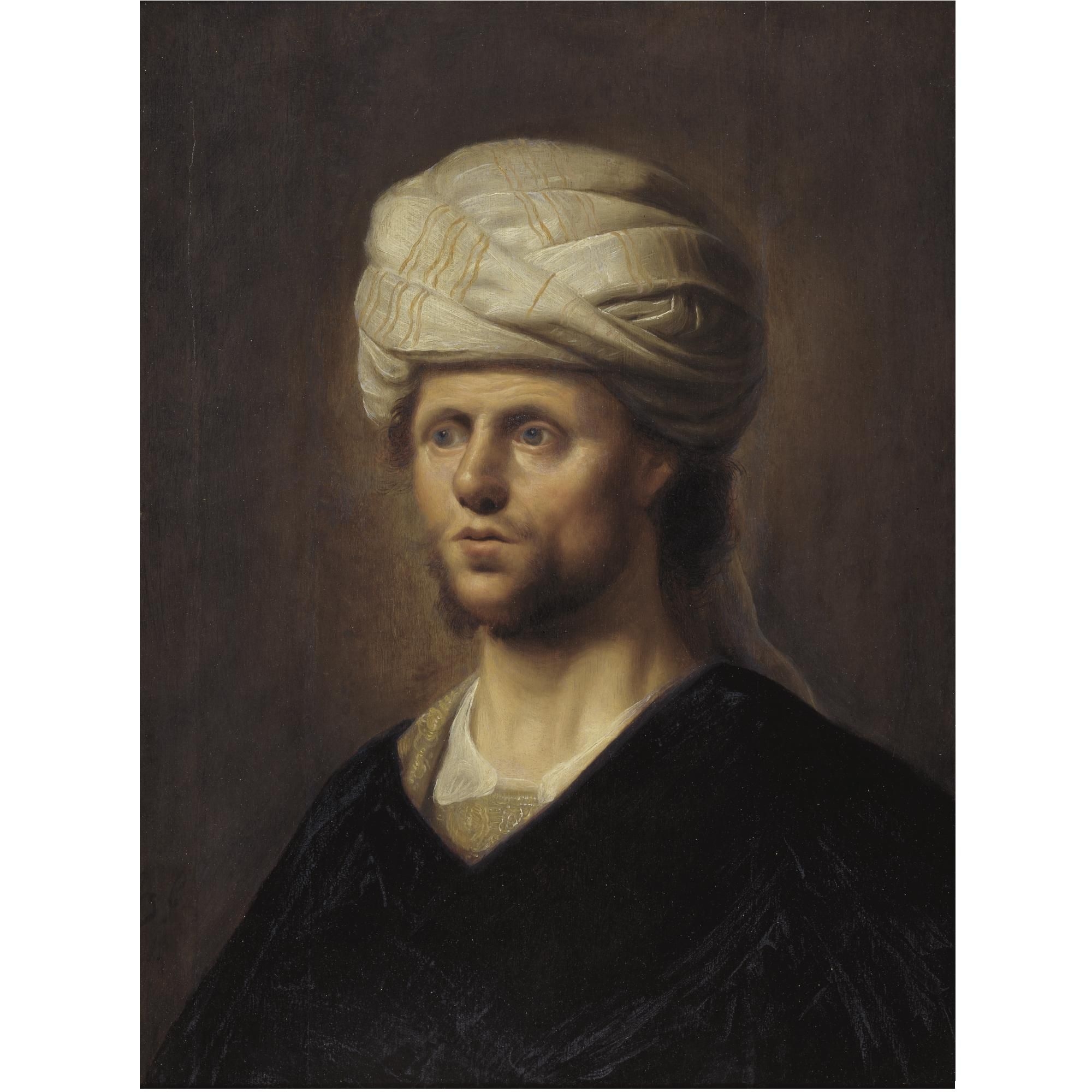 Rembrandt van Rijn | Portrait of a Man in a Turban | MutualArt