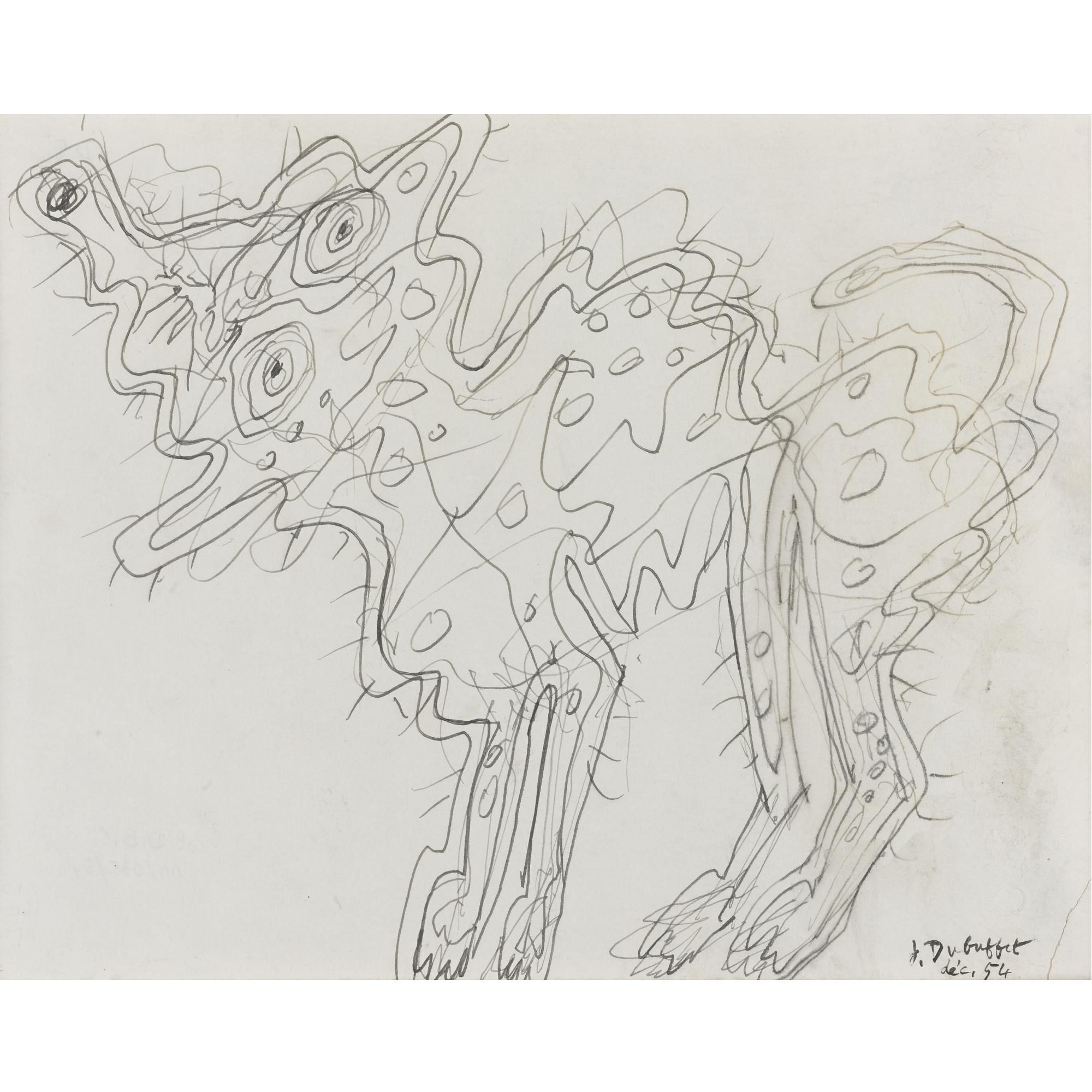Jean Dubuffet | Chien | MutualArt