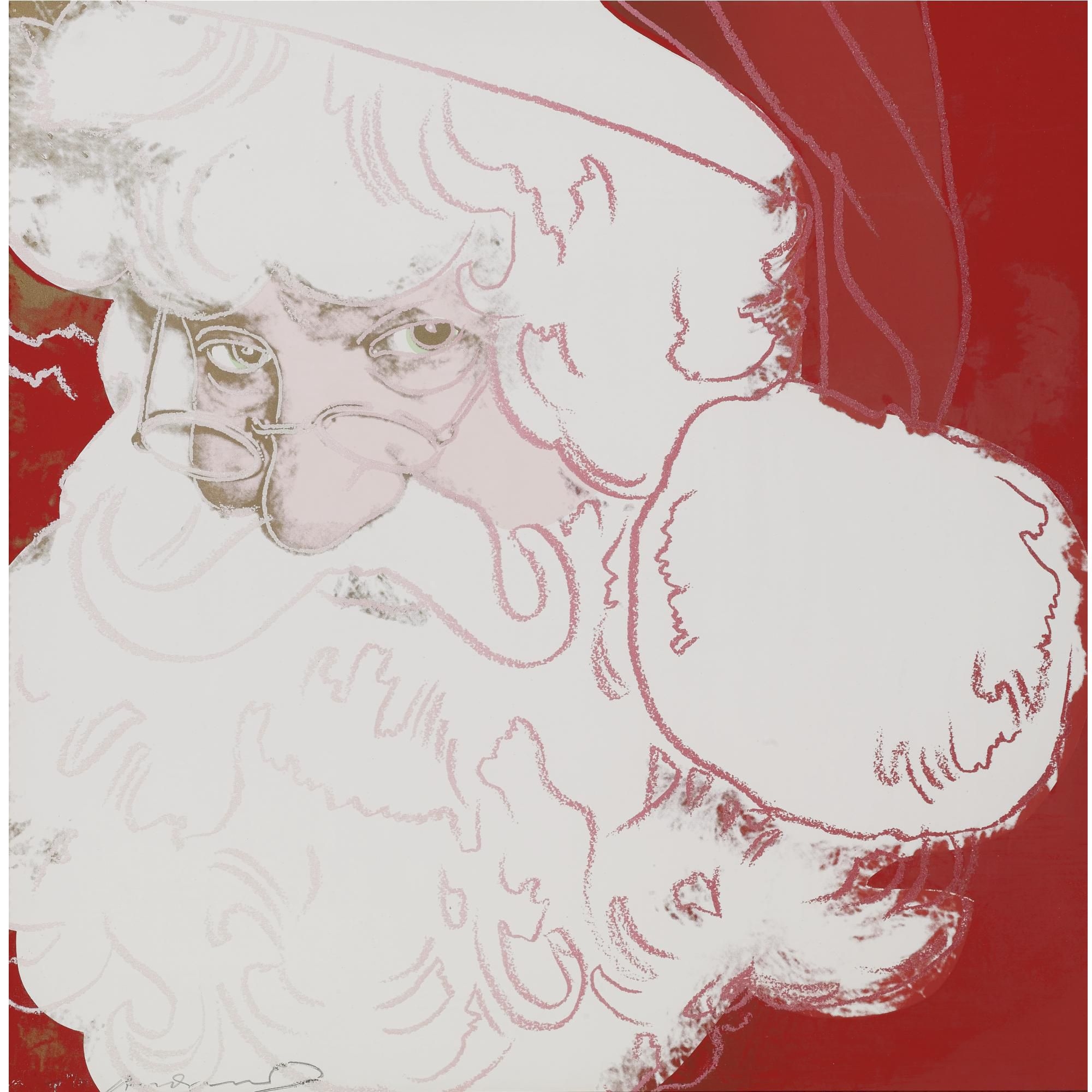 Andy Warhol | Santa Claus (F. & S. II.266) | MutualArt