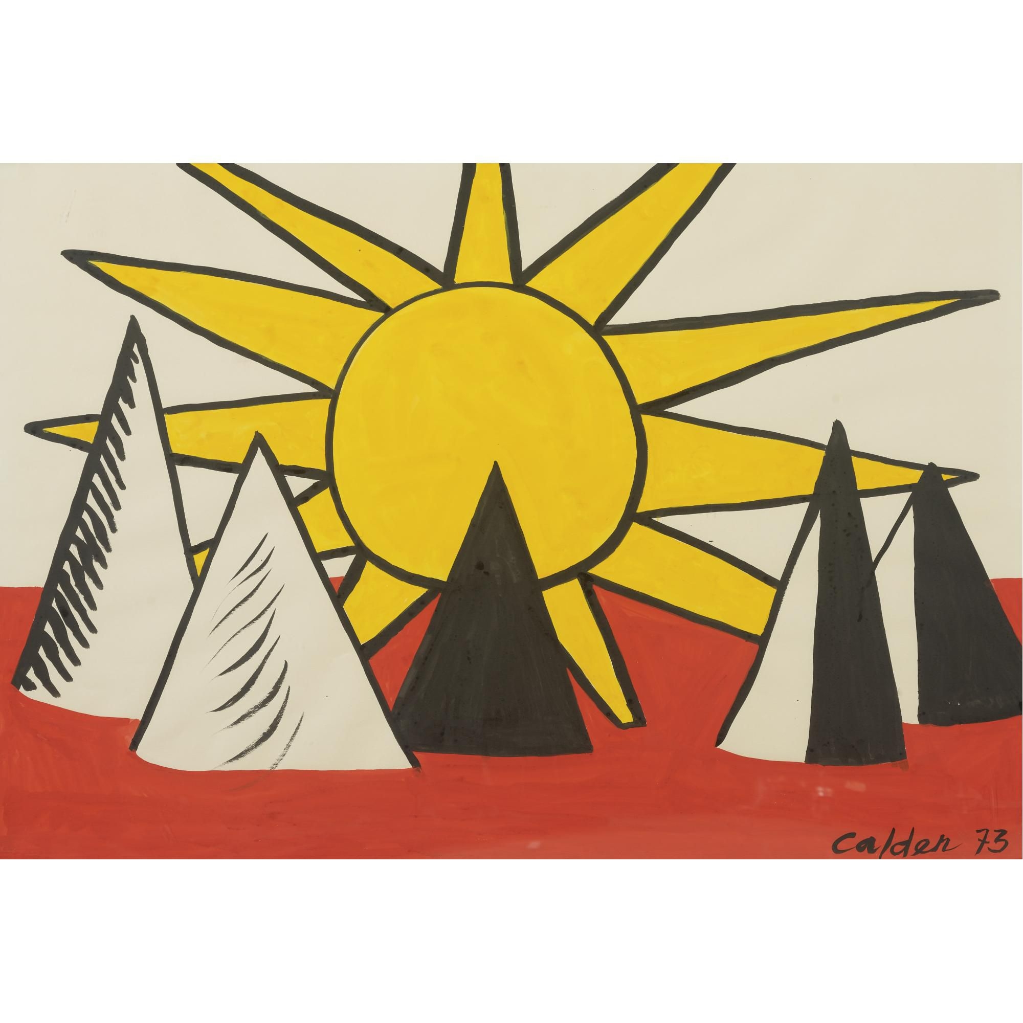 Alexander Calder | Untitled (1972) | MutualArt