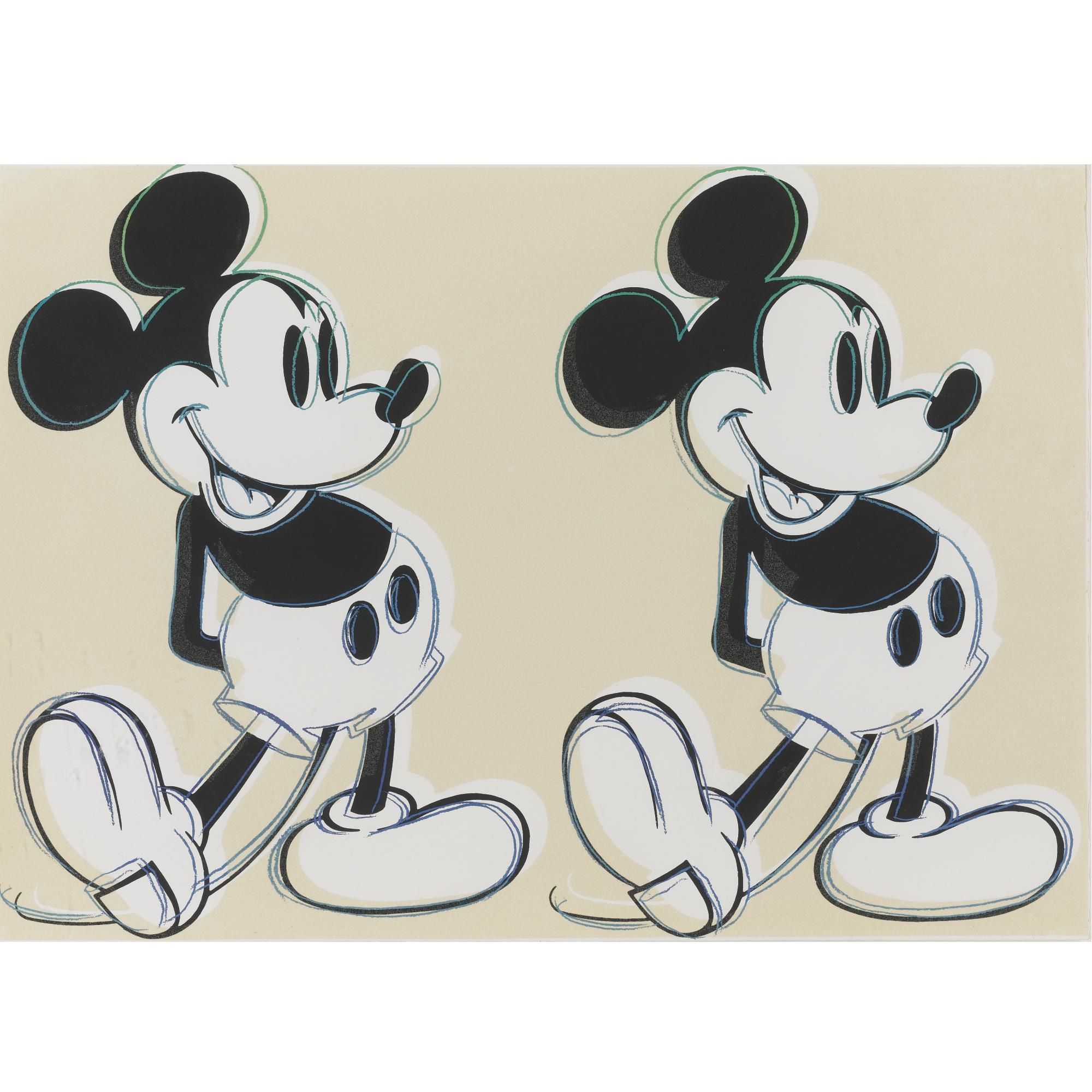 Andy Warhol | Double Mickey Mouse (F. & S. II.269) | MutualArt