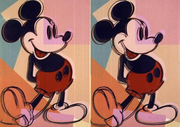 Andy Warhol | DOUBLE MICKEY MOUSE (1981) | MutualArt