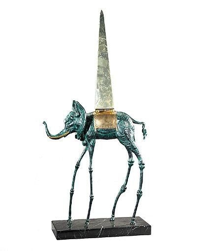 Salvador Dalí | L'ELEPHANT SPATIAL | MutualArt
