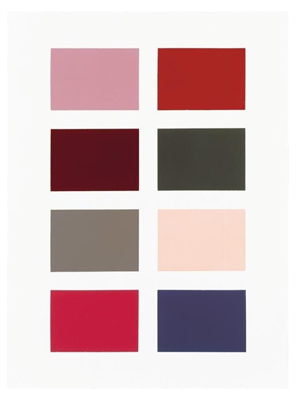 Gerhard Richter | FARBTAFEL (COLOUR CHART) | MutualArt