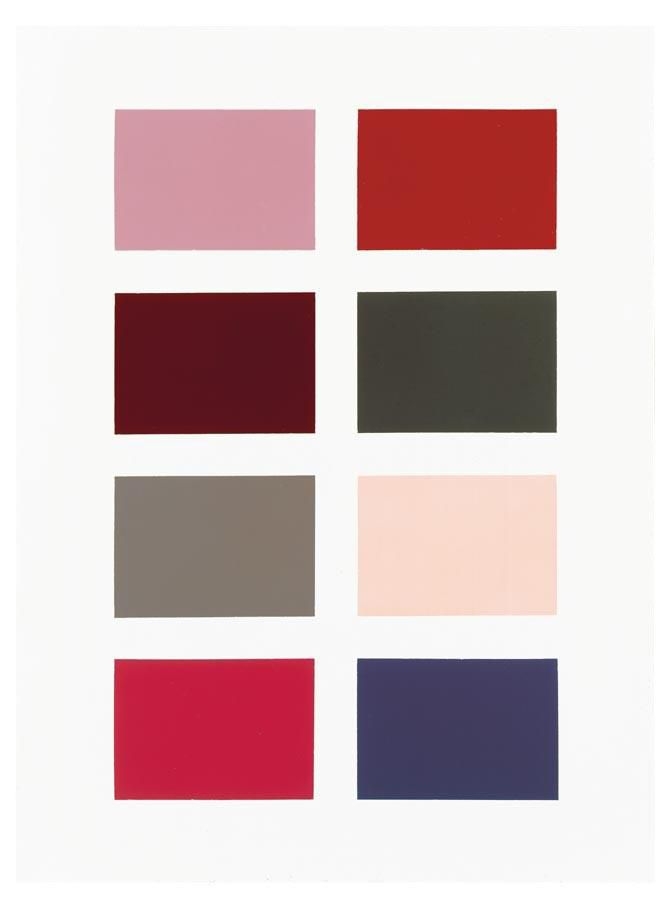 Gerhard Richter | FARBTAFEL (COLOUR CHART) | MutualArt