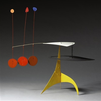 Alexander Calder | UNTITLED (PAIR OF GOLD EARRINGS) (Circa 1948 ...