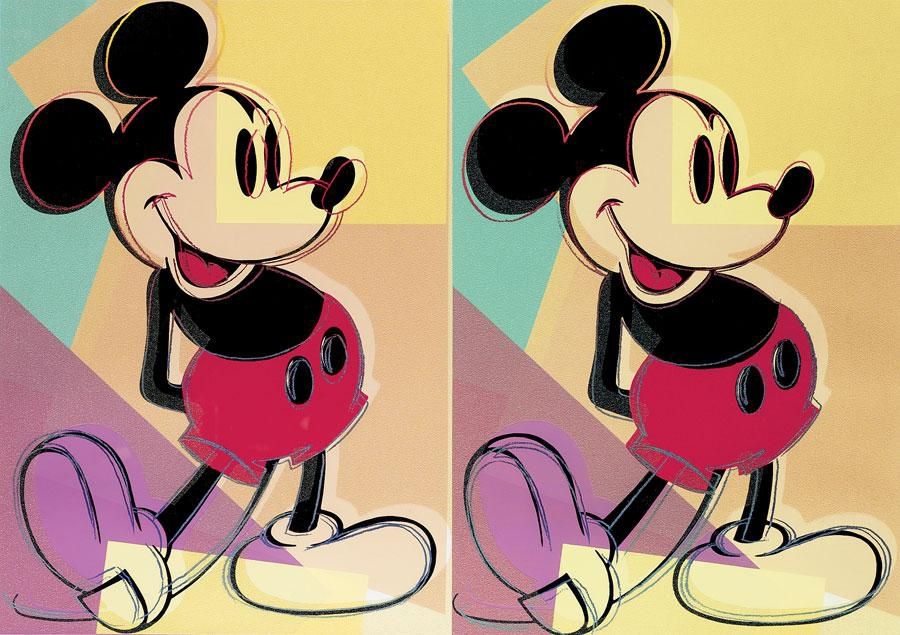 Andy Warhol | DOUBLE MICKEY MOUSE (F. & S. IIA.269) | MutualArt