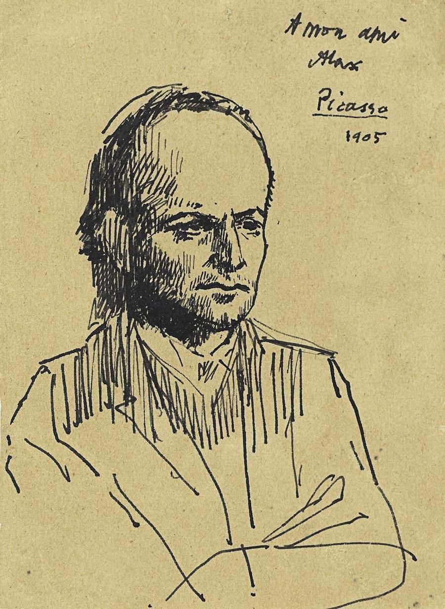 Pablo Picasso | PORTRAIT DE MAX JACOB | MutualArt