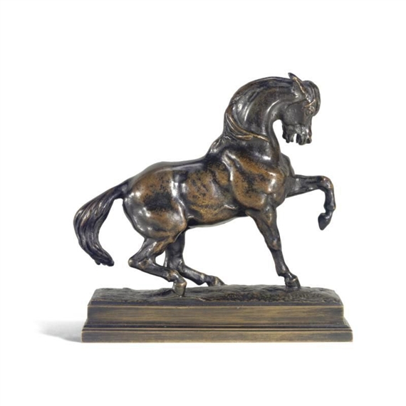 Antoine-Louis Barye | Cheval turc (a Turkish Horse) | MutualArt