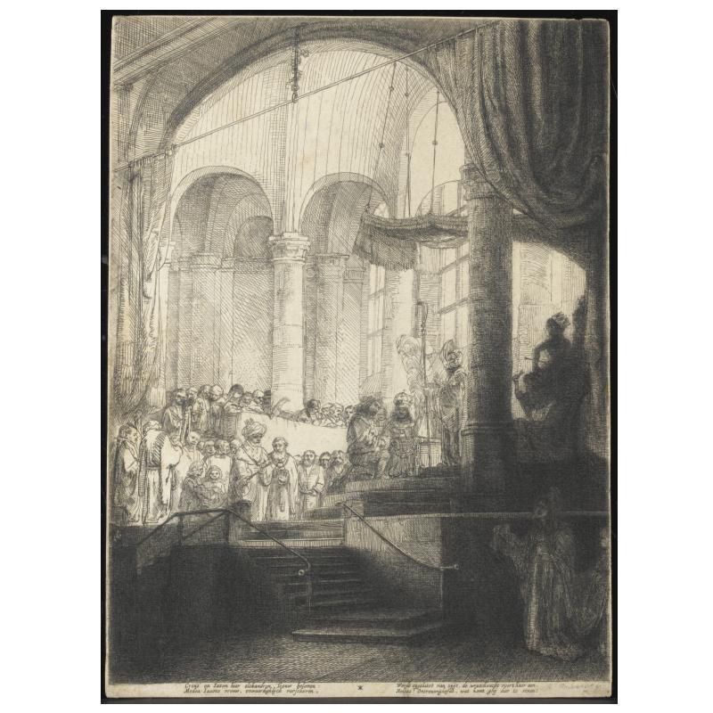 Rembrandt van Rijn | Medea o il matrimonio di Giasone e Creusa. 1648 ...