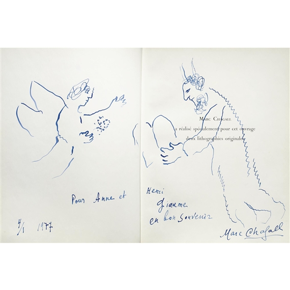 Marc Chagall | Moses Receiving the Ten Commandments | MutualArt