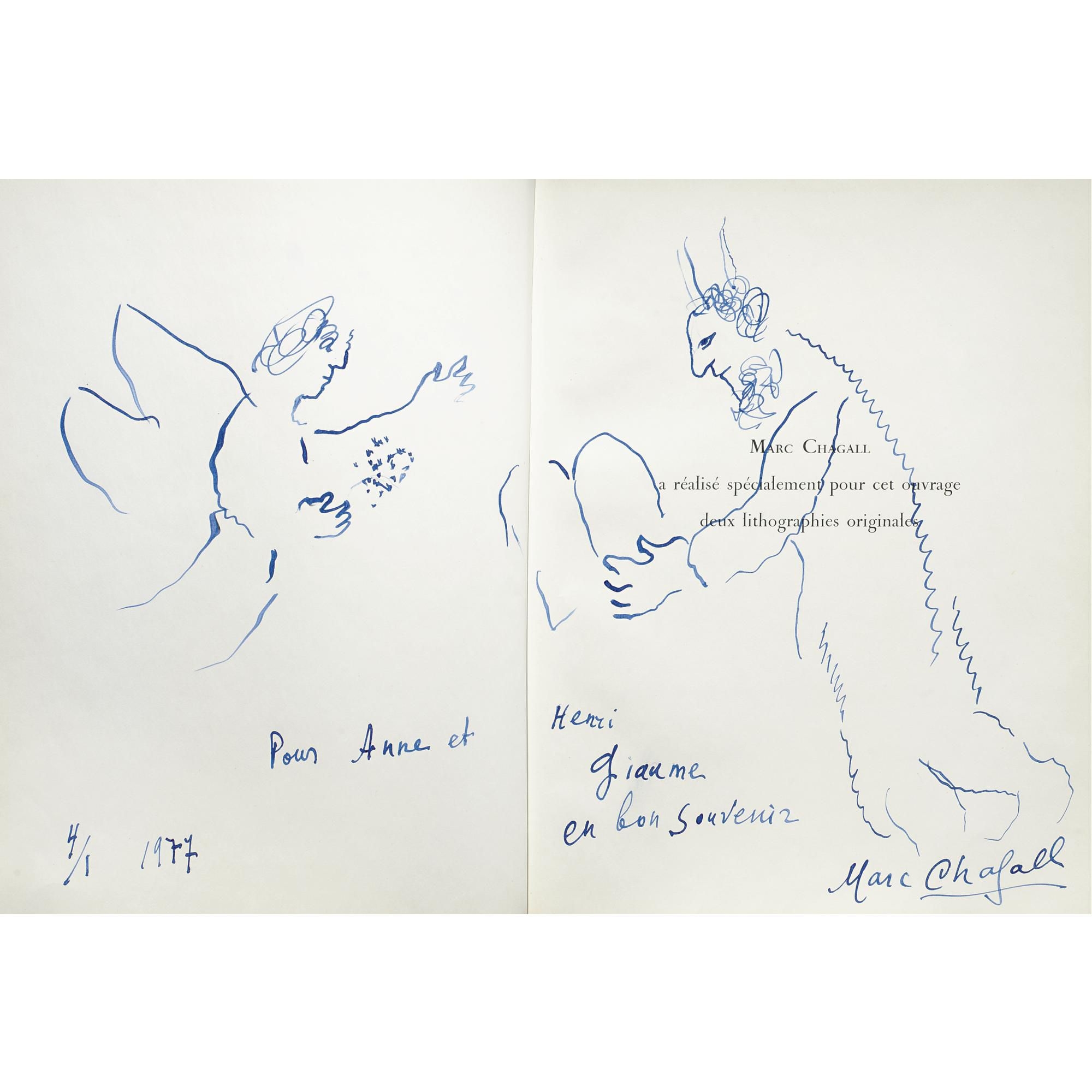 Marc Chagall | Moses Receiving the Ten Commandments | MutualArt