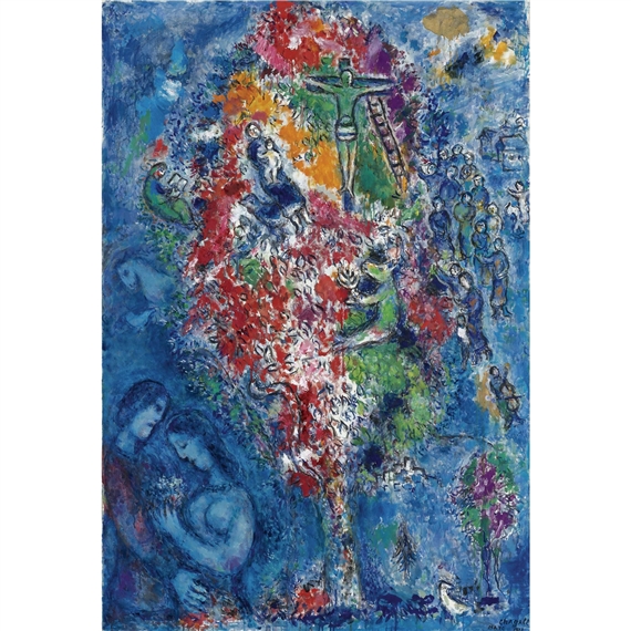 Marc Chagall | L'Arbre de Jesse (1975) | MutualArt