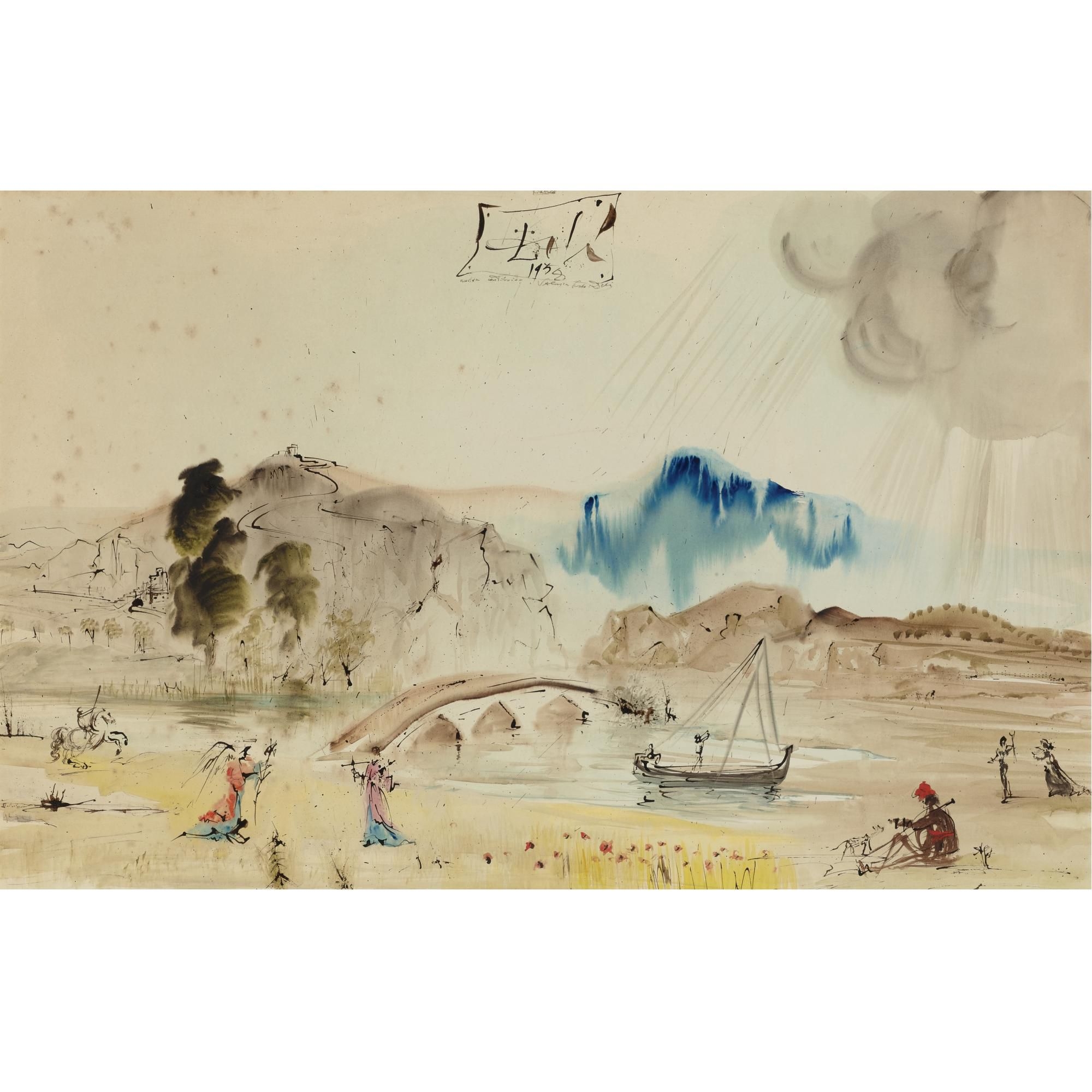 Cabaret Scene Salvador Dali