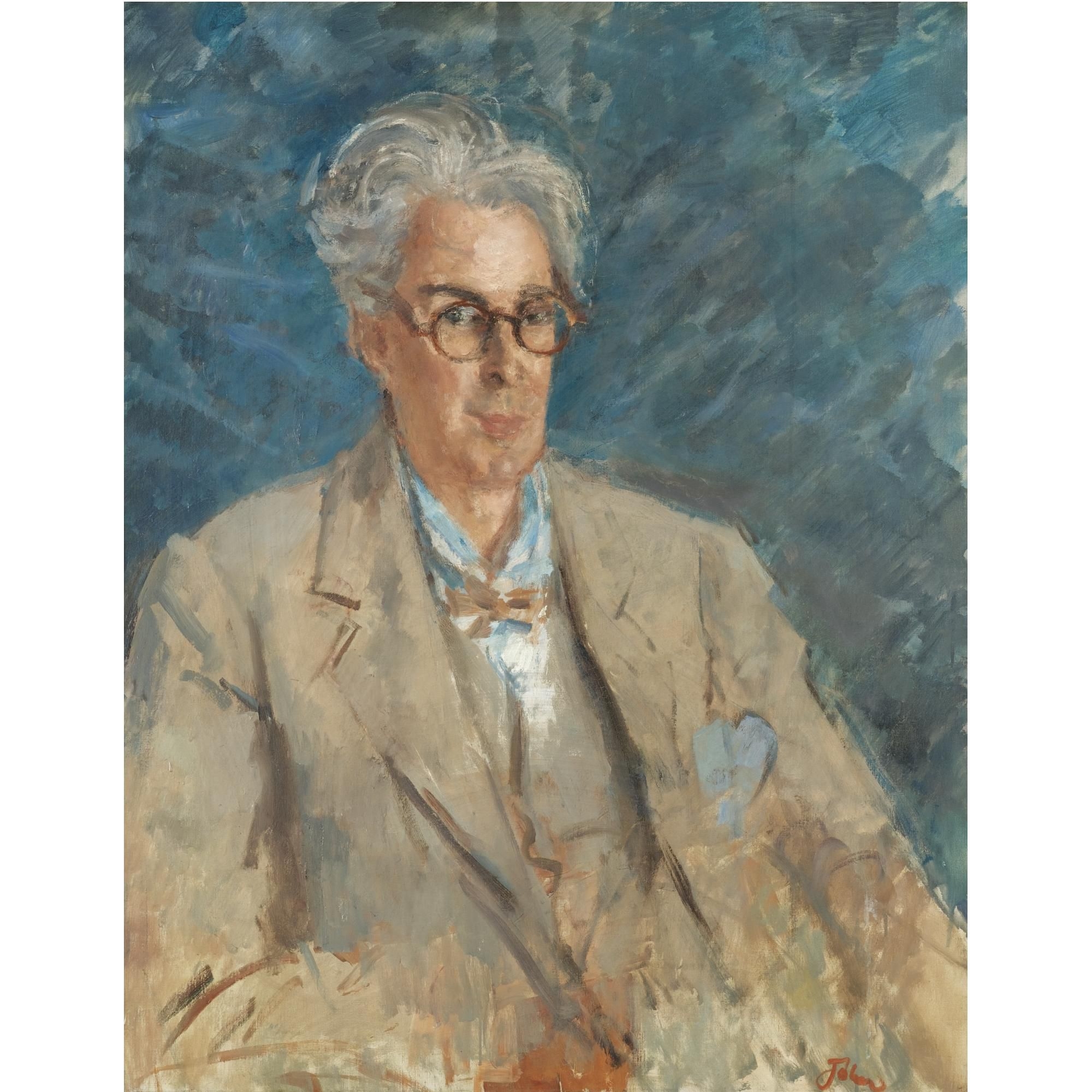 Augustus Edwin John | portrait of william butler yeats | MutualArt