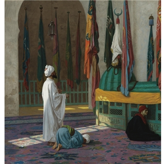 Jean-Léon Gérôme | Le Barde Noir | MutualArt