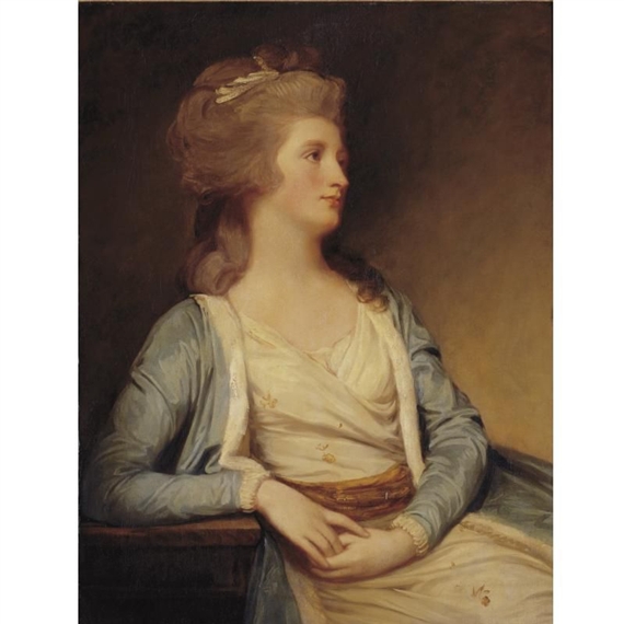 George Romney | Portrait of Mrs. James Ker (1760-1822) | MutualArt