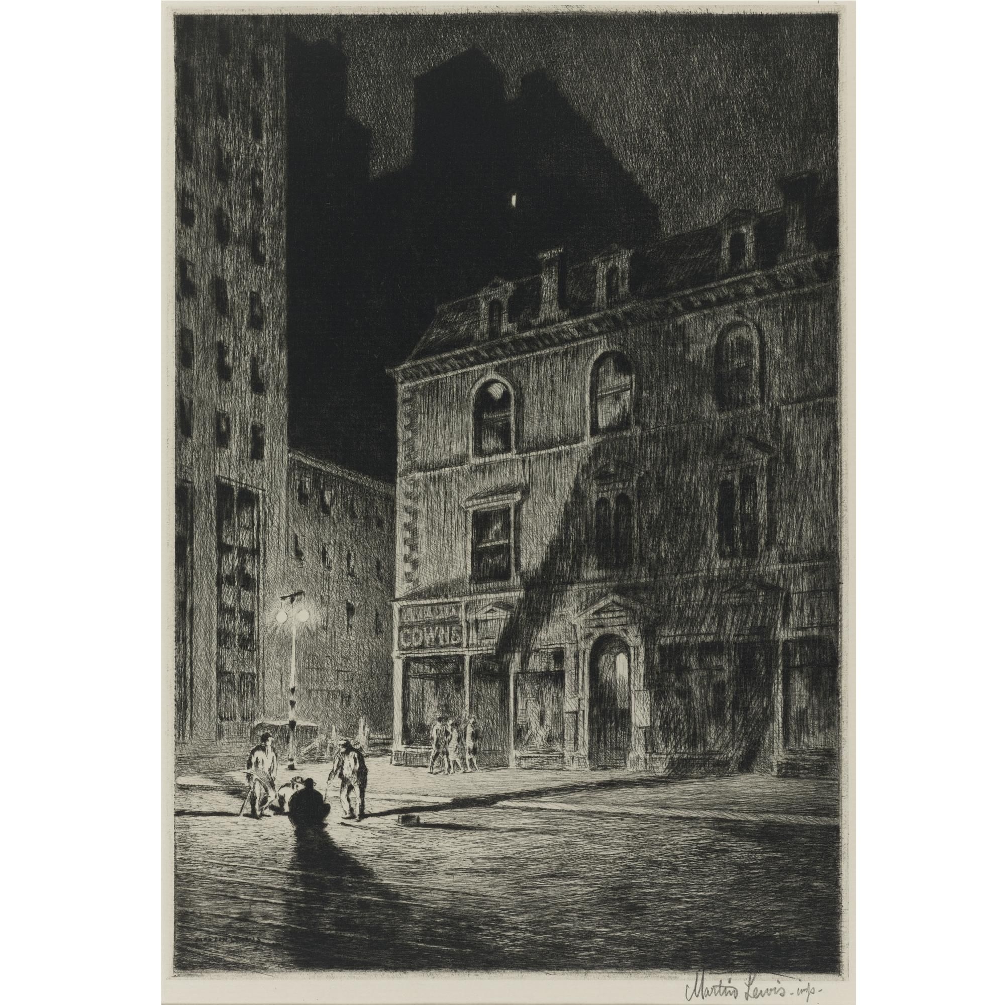 Martin Lewis | The Great Shadow (McCarron 44) | MutualArt