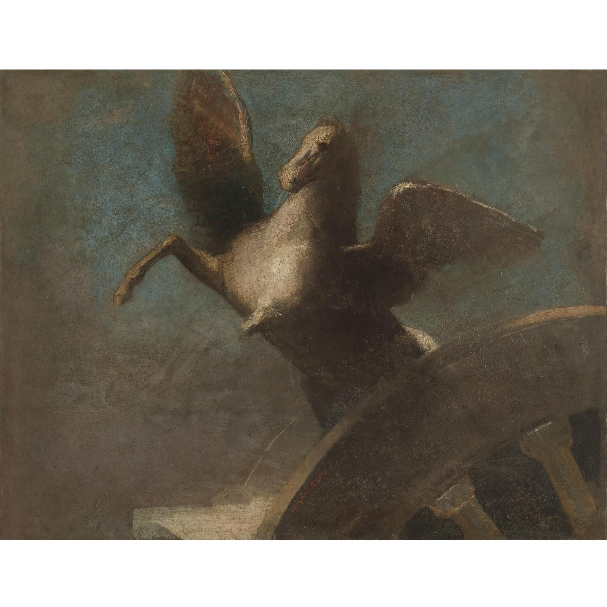 Odilon Redon | Pégase | MutualArt