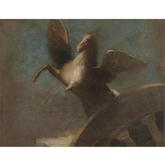 Odilon Redon | Pégase | MutualArt