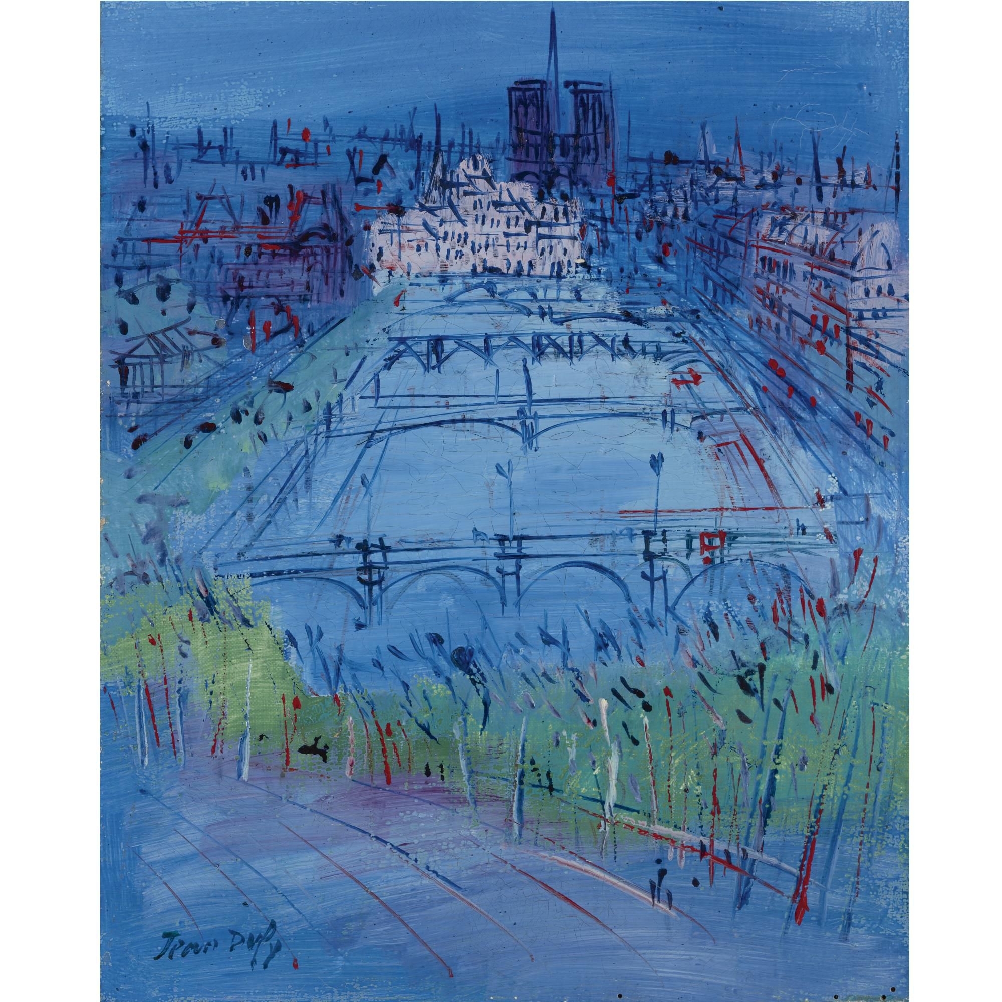 Jean Dufy | Vue de Paris | MutualArt