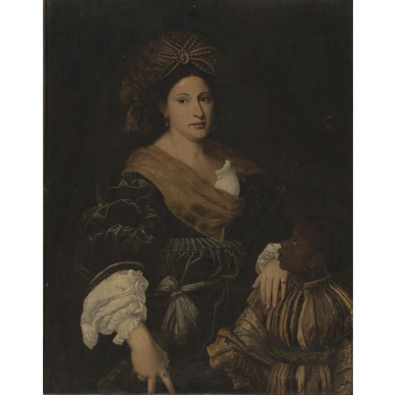 Titian | Portrait of Laura dei Dianti | MutualArt