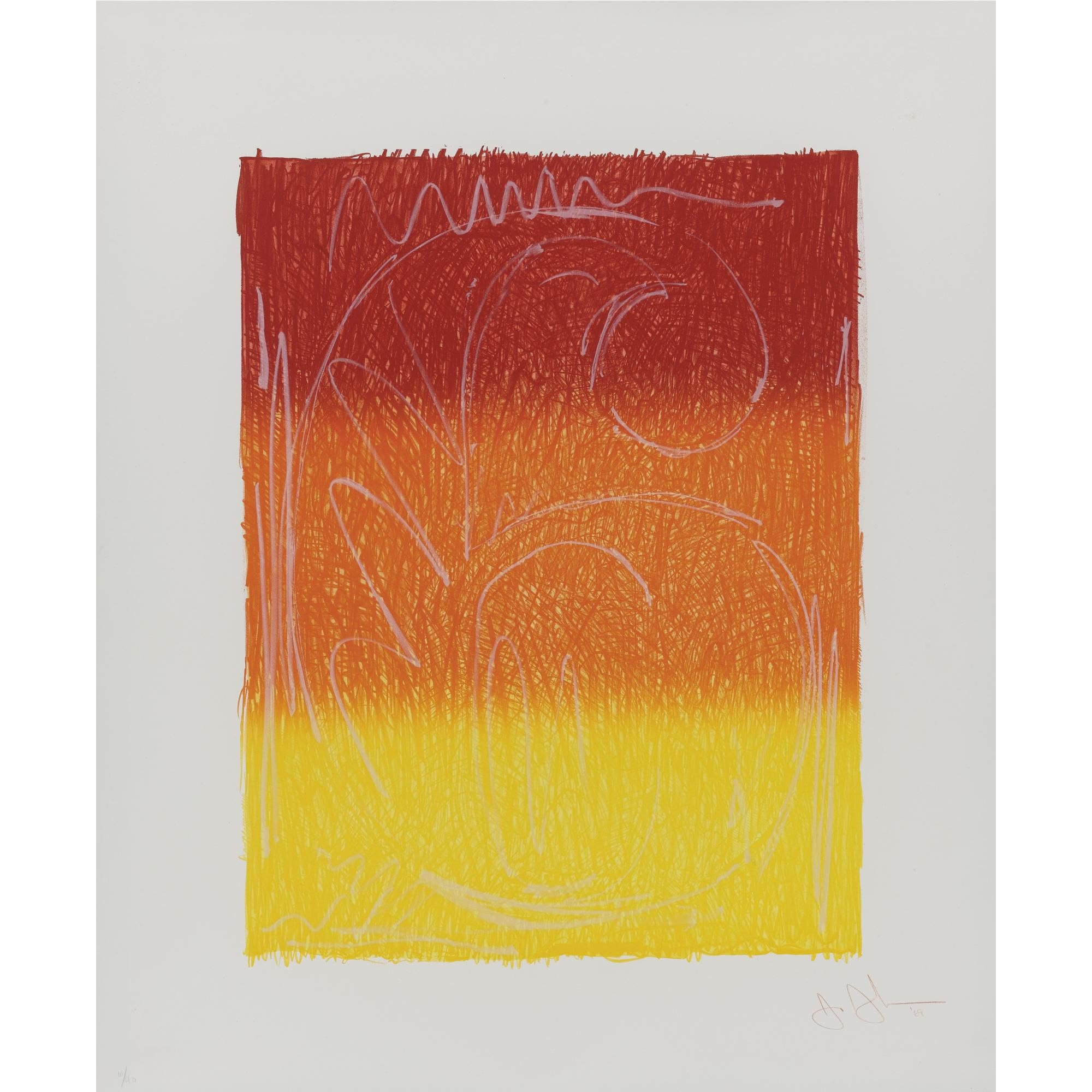 Jasper Johns | Figure 1 (ULAE 60) | MutualArt