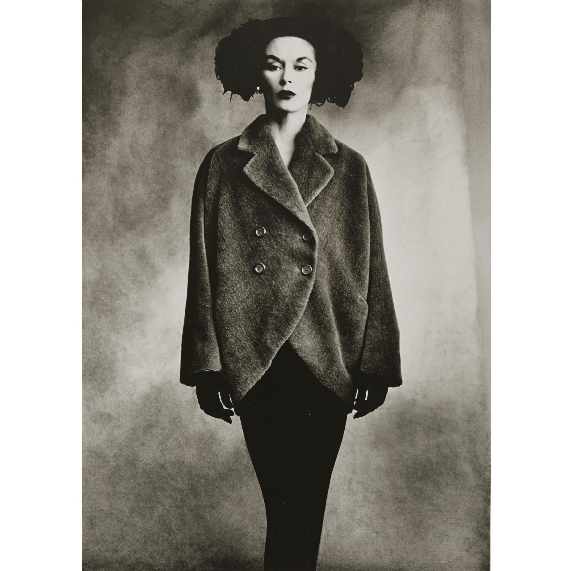 Irving Penn | 'WOMAN IN BALENCIAGA COAT (LISA FONSSAGRIVES-PENN ...