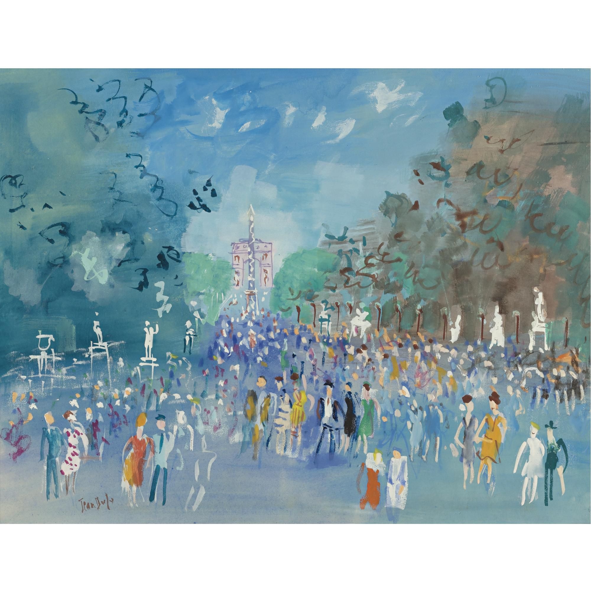Jean Dufy | Place de la Concorde | MutualArt