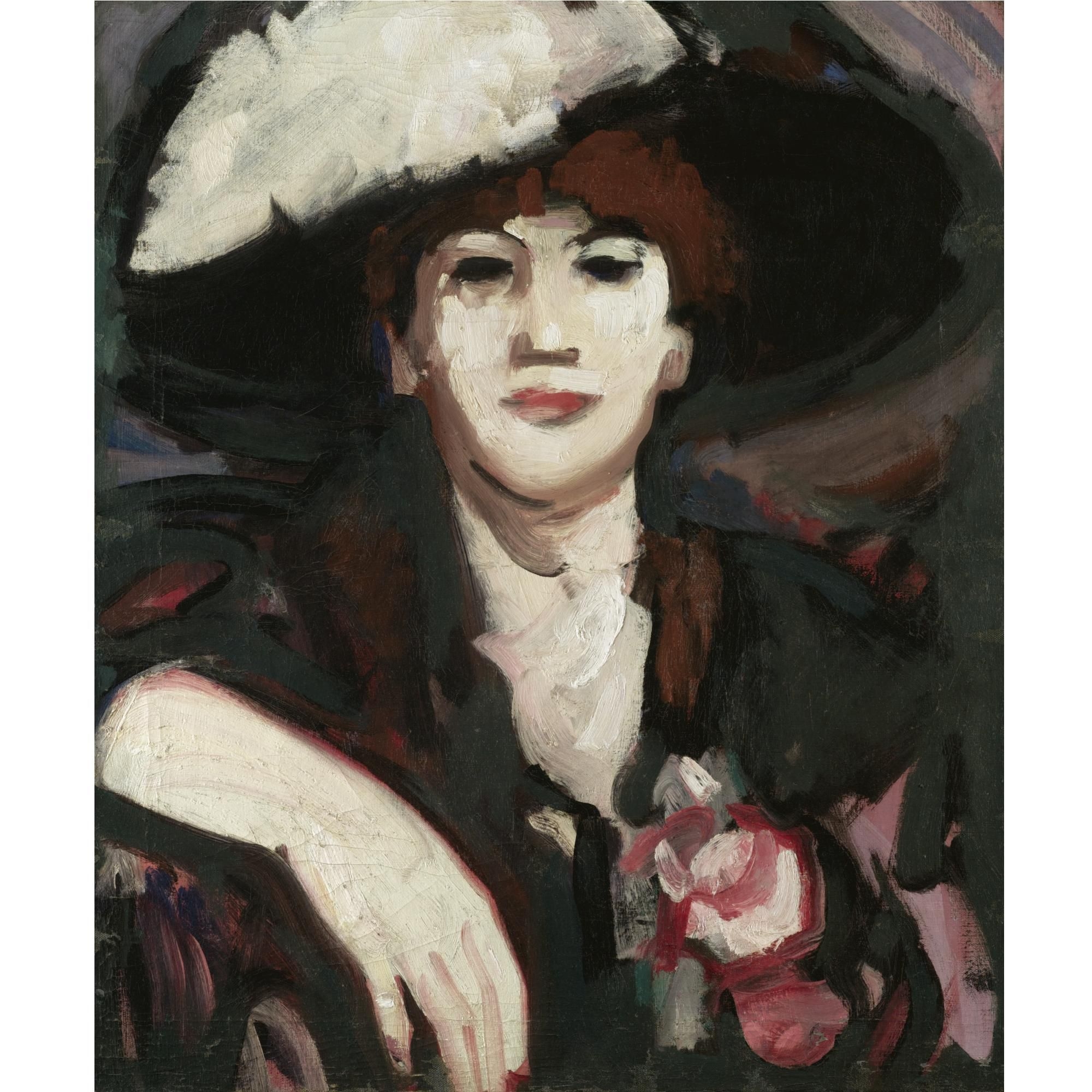 John Duncan Fergusson | anne estelle rice, café d'harcourt | MutualArt