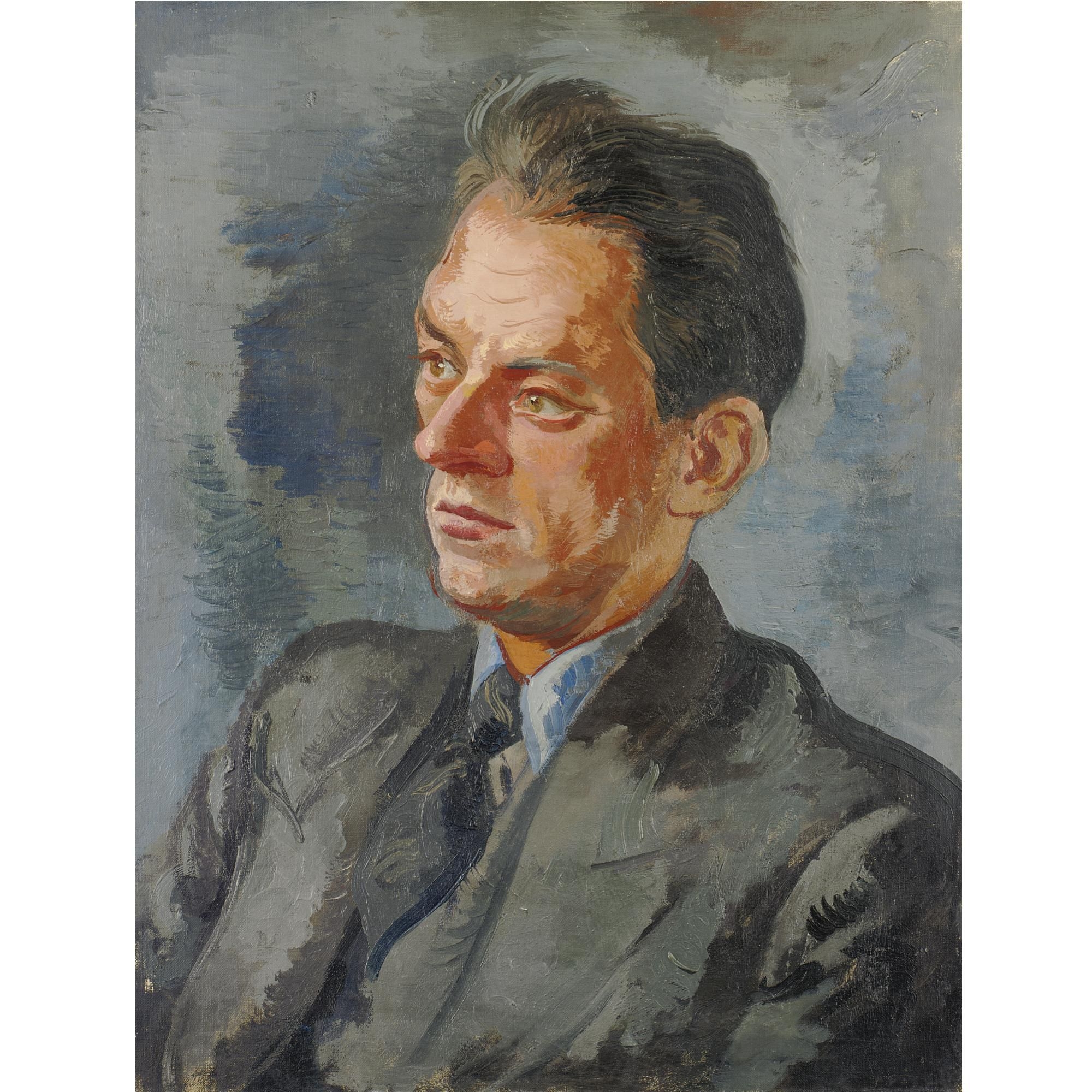 George Grosz | Portrait of Dr. Otto Koischwitz | MutualArt
