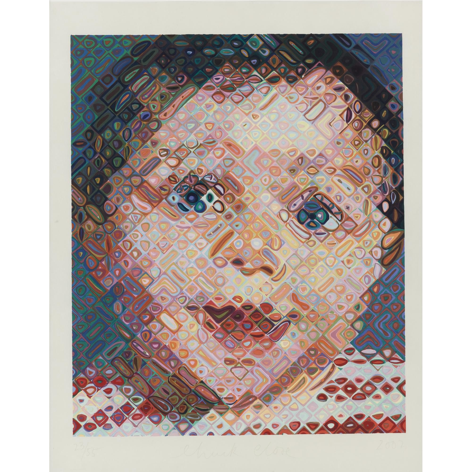 Chuck Close | Emma | MutualArt