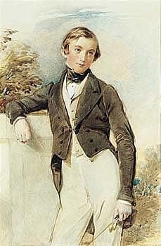 George Richmond | Portrait of Mrs Partridge and her sister Miss Croker ...