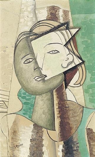 Georges Braque | PORTRAIT DE FEMME | MutualArt