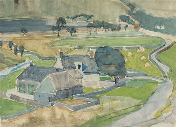 Anne Redpath | SCOTTISH LANDSCAPE | MutualArt