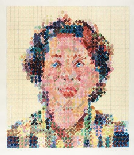 Chuck Close | LESLIE | MutualArt